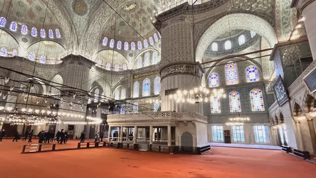 Голубая мечеть в Стамбуле — одна из самых известных достопримечательностей Стамбула.Турция Istanbul