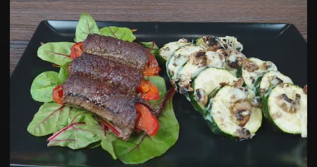 Говяжьи рулетики с овощами — вкусно и сытно! 🥩✨