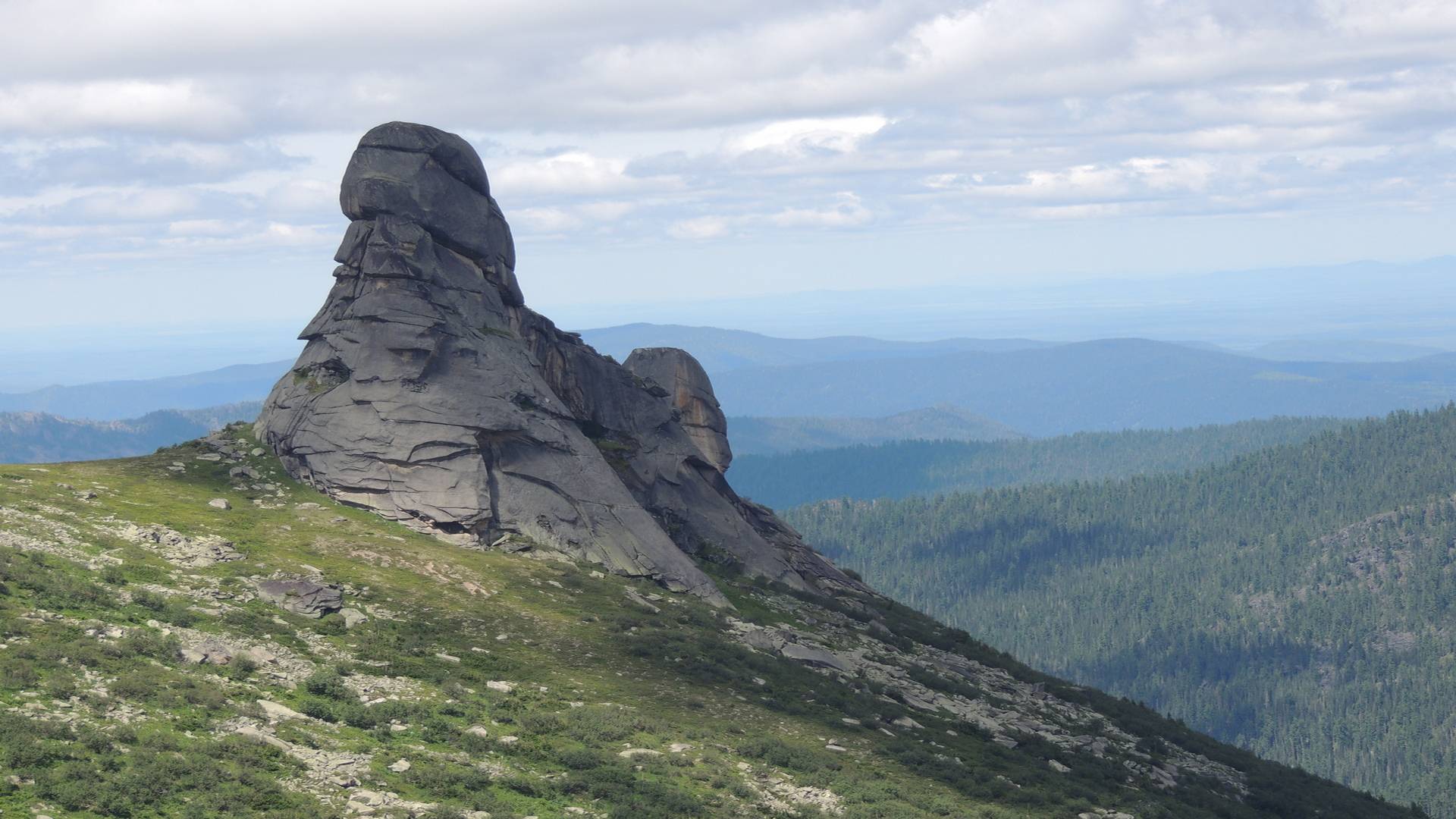 Ергаки 2024г,часть 4,радиалка на скалу Кит
