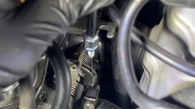 Мотодневник Honda CB400Four NC36 замена тросика газа