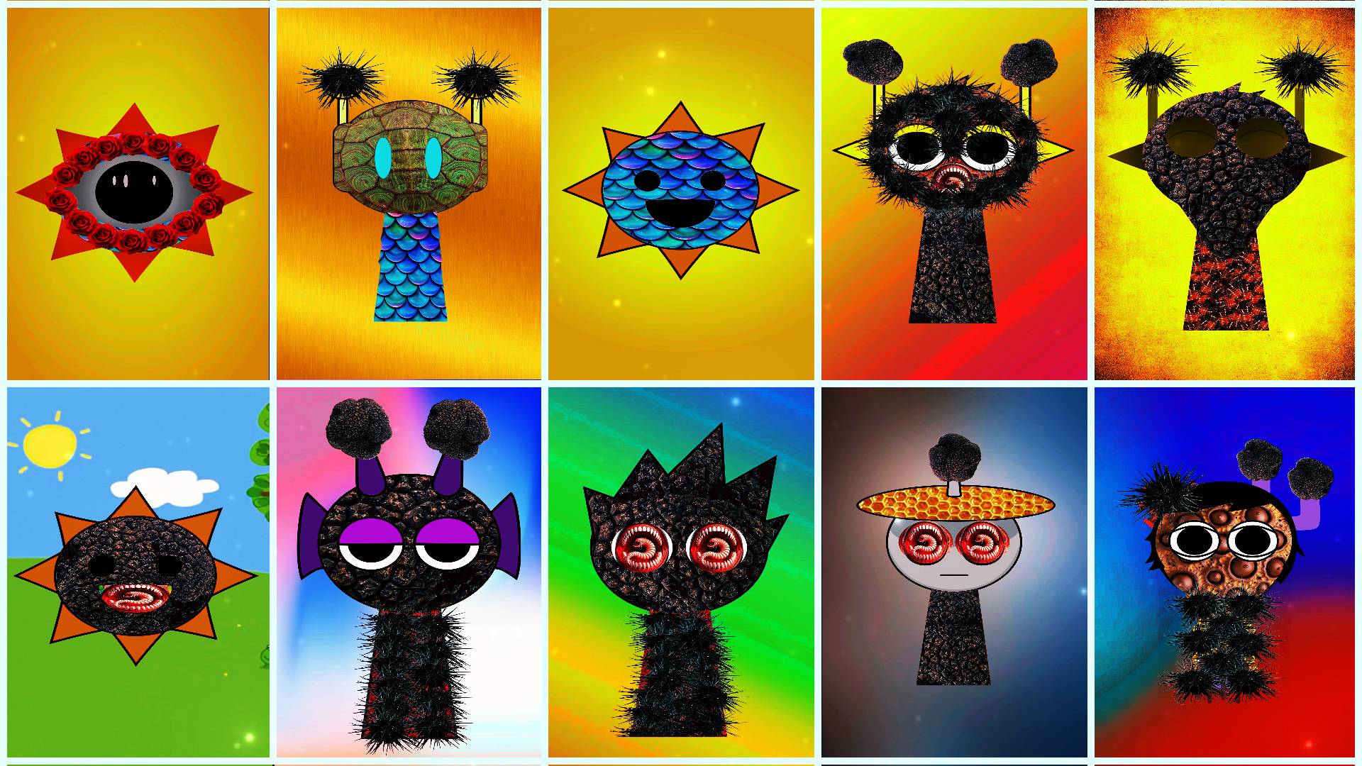 Спрунки (ASMR SPRUNKI)...