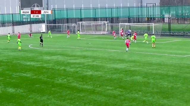 12.03.2025, г. Москва, стадион "Лужники", Кубок Президента МФФ, голы в матче ФШМ (Москва) - ФК "Луч"