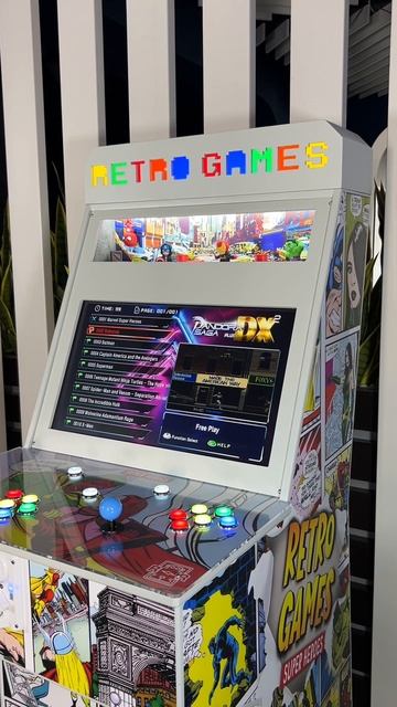 "Retro Games - комиксы" аркадный автомат