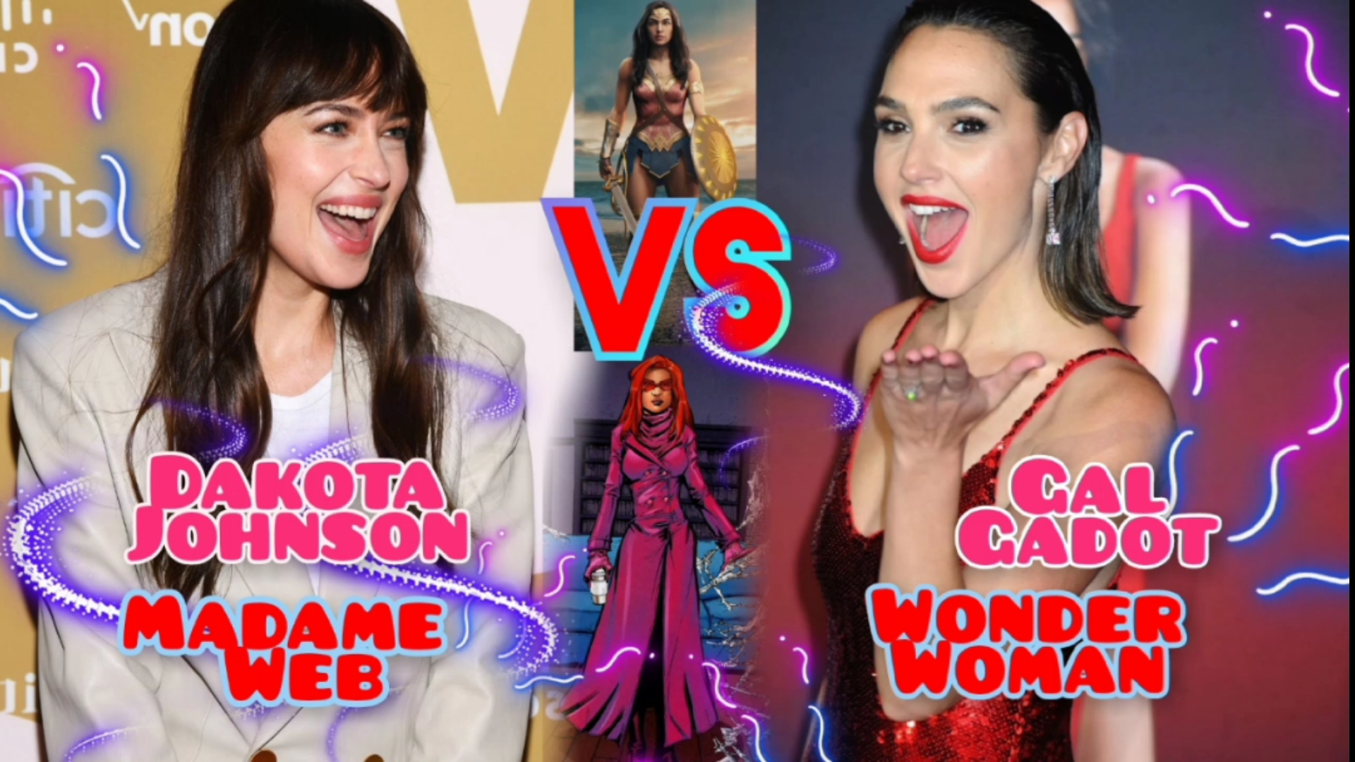 😍 КТО СМЕШНЕЕ ДАКОТА ДЖОНСОН ИЛИ ГАЛЬ ГАДОТ? 🫶 МАДАМ-ПАУТИНА ИЛИ ЧУДО-ЖЕНЩИНА?