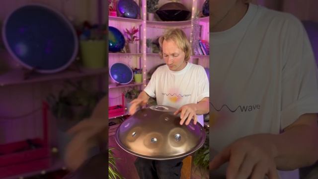Обзор на двухсторонний хэндпан Pygmy Фа 18 нот / полное видео на канале #kosmosky #hang #handpan