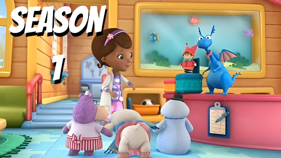 Сериал Доктор Плюшева / Doc McStuffins Сезон 1 серия 14. Балерина + Мартышка и пузырьки