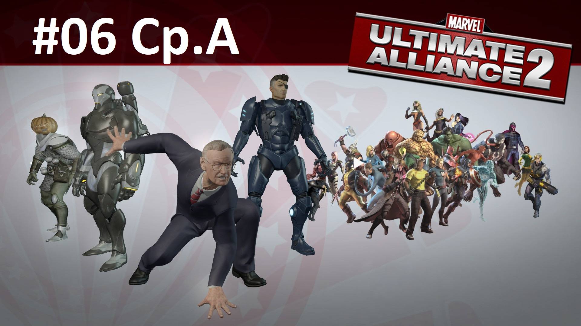 [Прохождение] Marvel Ultimate Alliance 2 - #06 Captain America