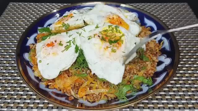 супер вкусная гречка! идеальный ужин!