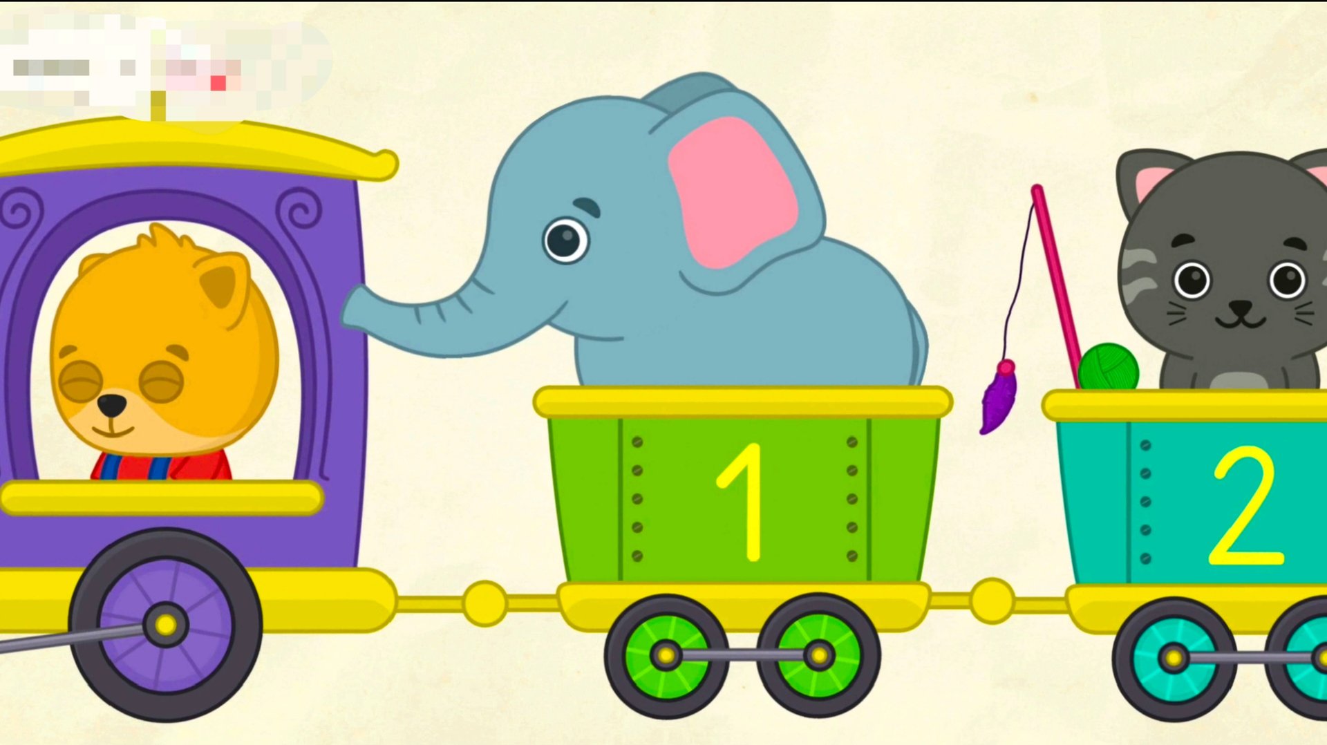 Учим цифры с малышами/ Цифра 1/ Развивающий мультфильм для самых маленьких смотреть онлайн/ Мультик