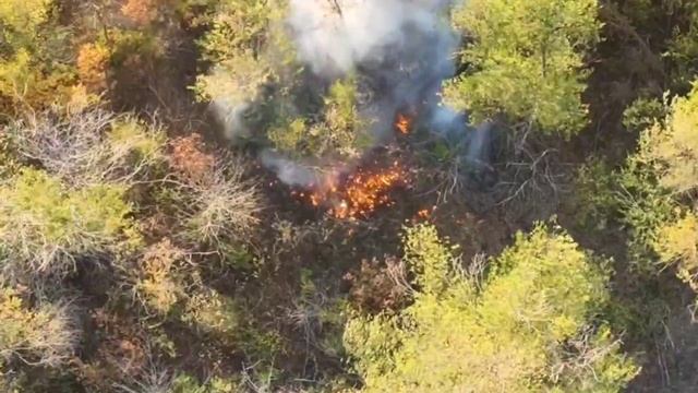 Работа «OMUT GROUP» Сбросы с коптера.