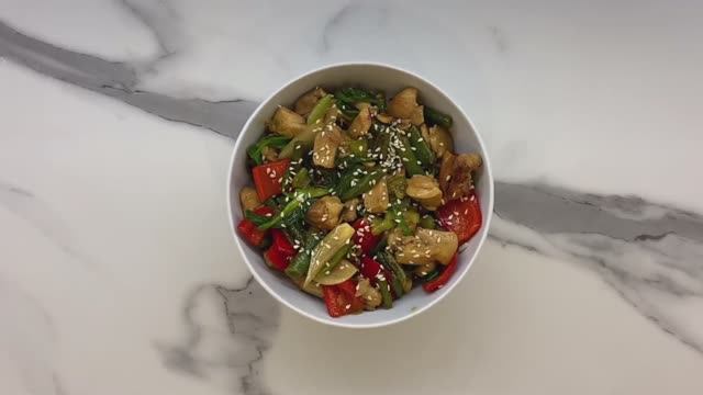 курица по китайски! очень легко и вкусно! #рецепт #курица #китай