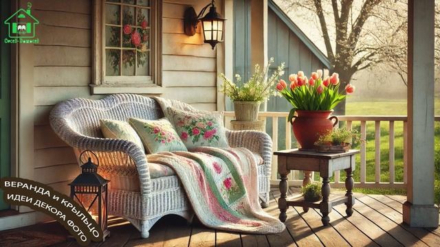 Как украсить веранду и крыльцо на даче или в доме фото идеи для вдохновения 🏡 (55)