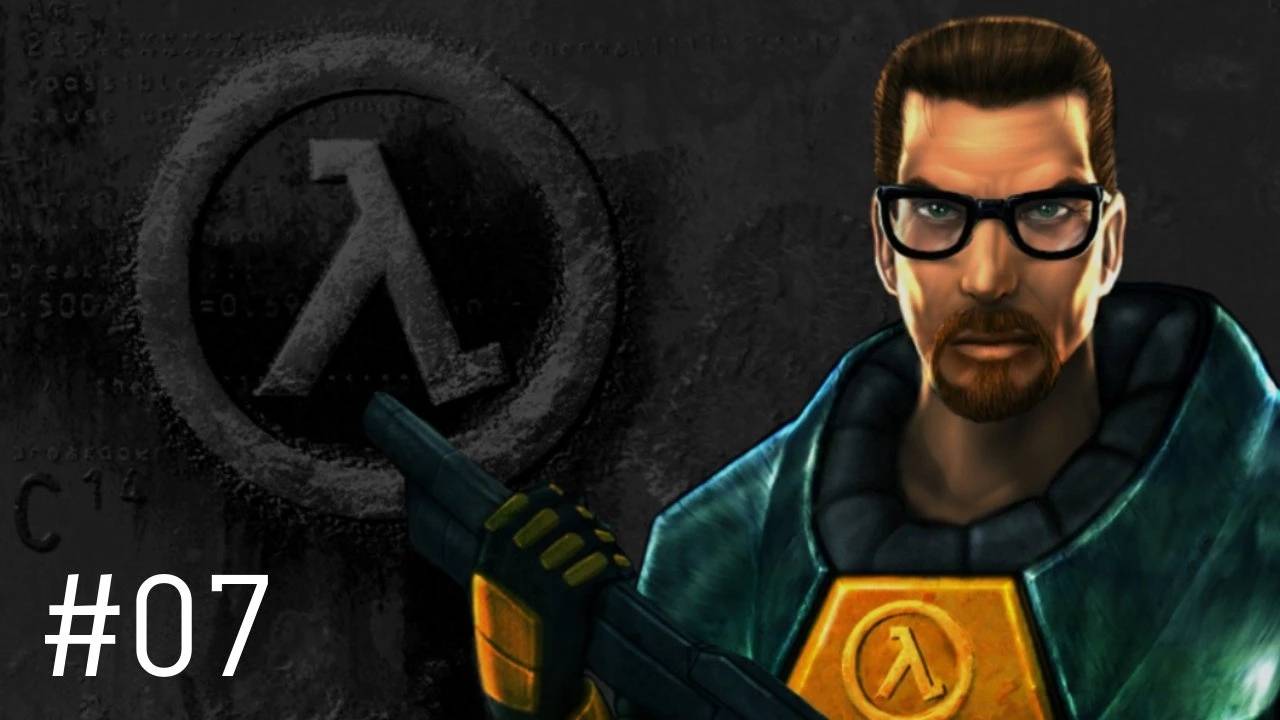 Half-Life 1 Прохождение Без Комментариев #7: По Рельсам (Рельсовый Путь) [1/2]