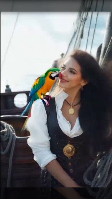 Красавица на пиратском корабле