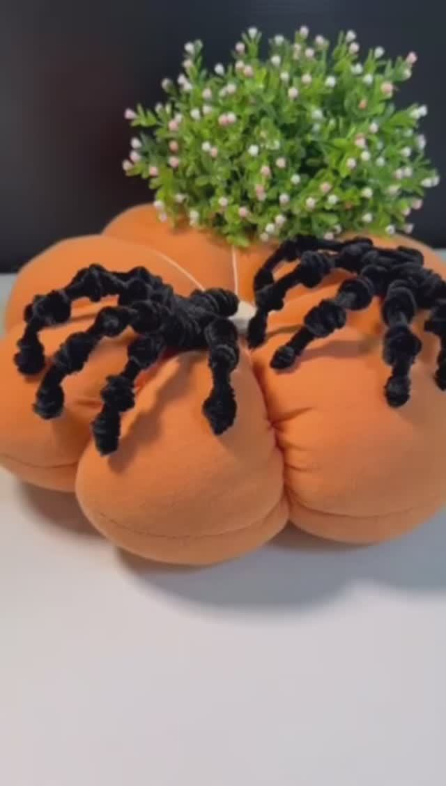 Своими руками декор на Хэллоуин из синельной проволоки 🖤🎃🖤