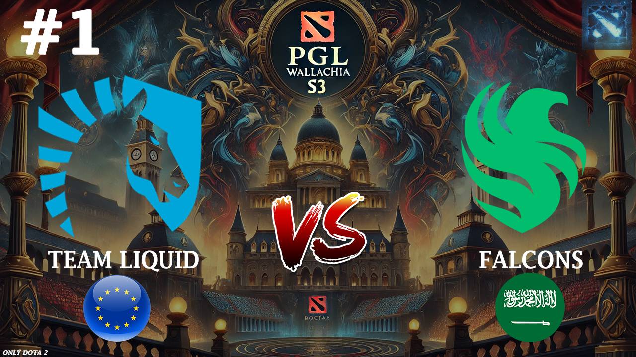 ГЛАВНЫЕ АУТСАЙДЕРЫ СРАЖАЮТСЯ ЗА ФИНАЛ! | Liquid vs Falcons #1 (BO3) PGL Wallachia S3