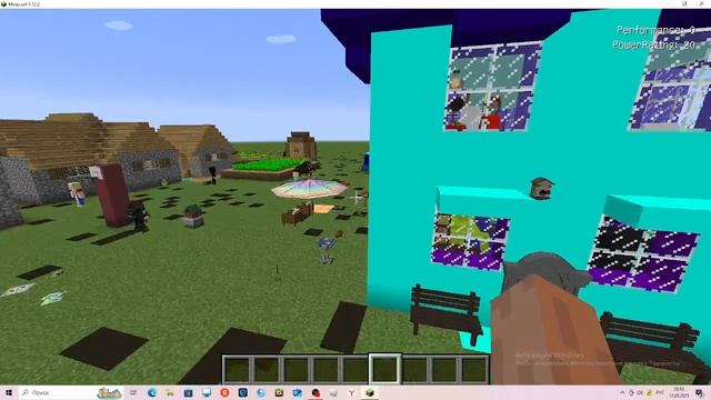 строим дом в майнкрафте