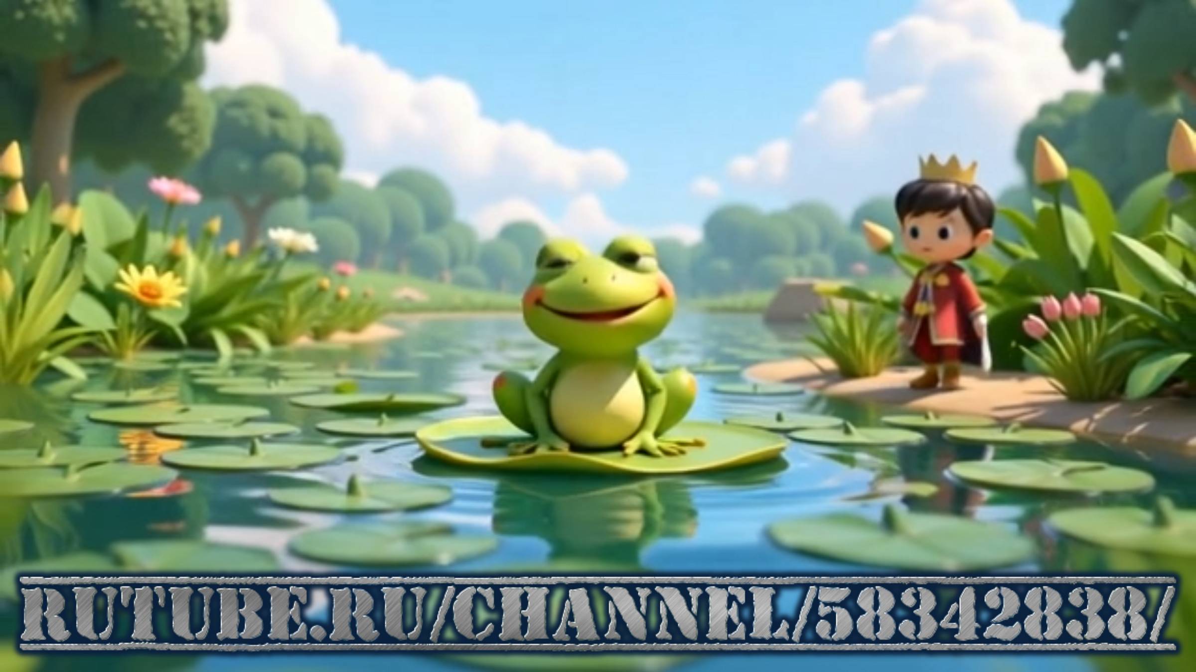 Лягушка, которая не хотела становиться принцессой - смешные сказки