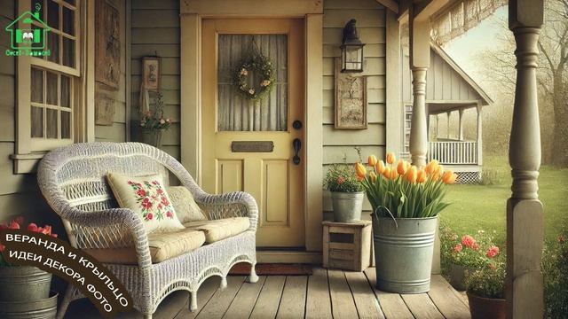 Как украсить веранду и крыльцо на даче или в доме фото идеи для вдохновения 🏡 (53)