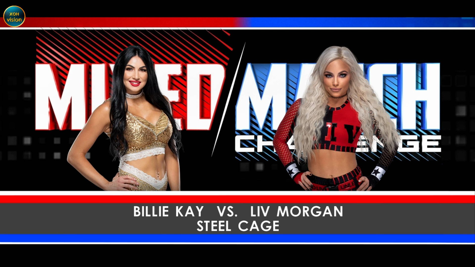 WWE 2K22  BILLIE KAY VS LIV MORGAN  (БОЙ В КЛЕТКЕ)
