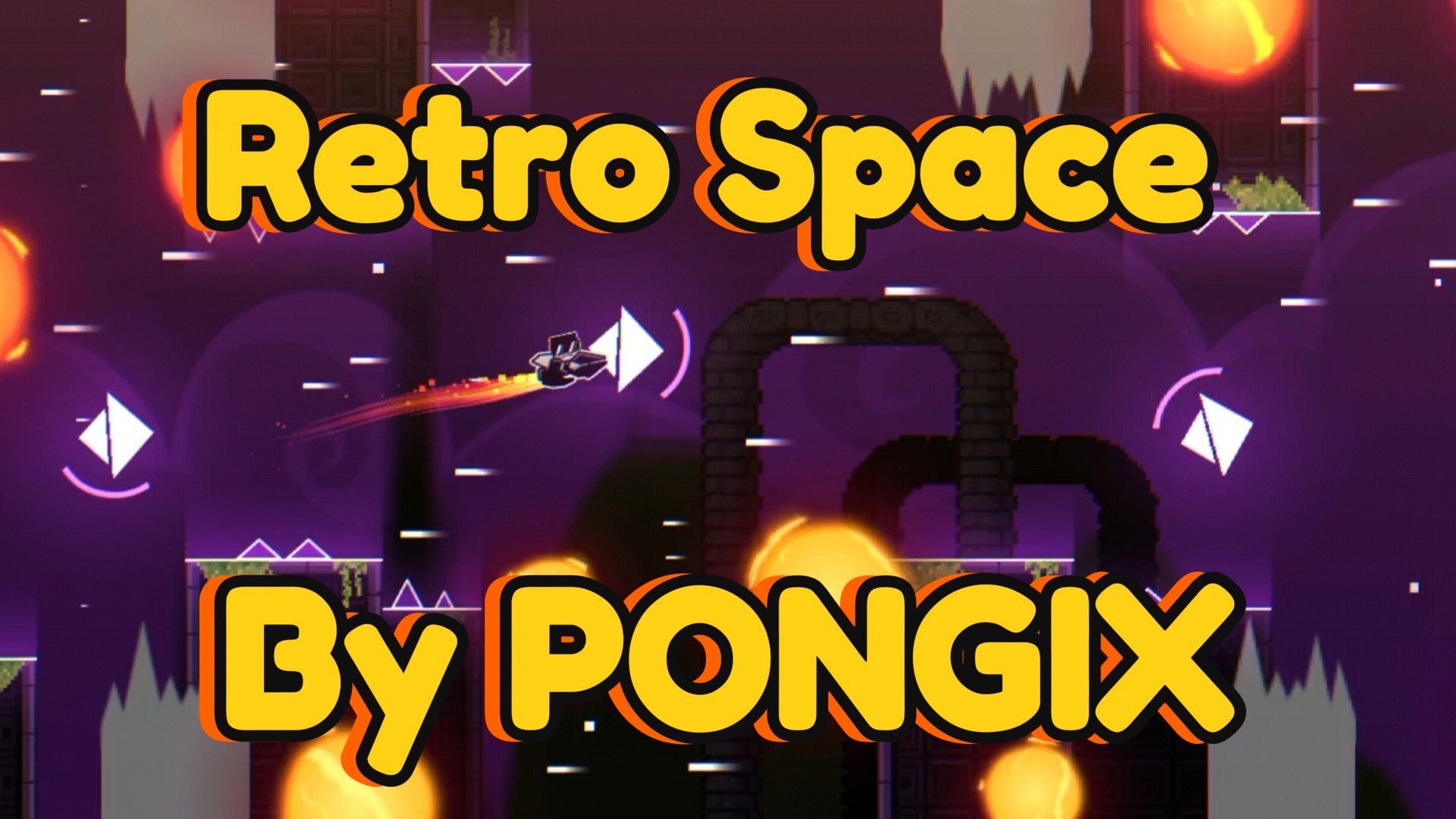 Прохождение Retro Space By PONGIX (harder 7🔅) на 3 монетки