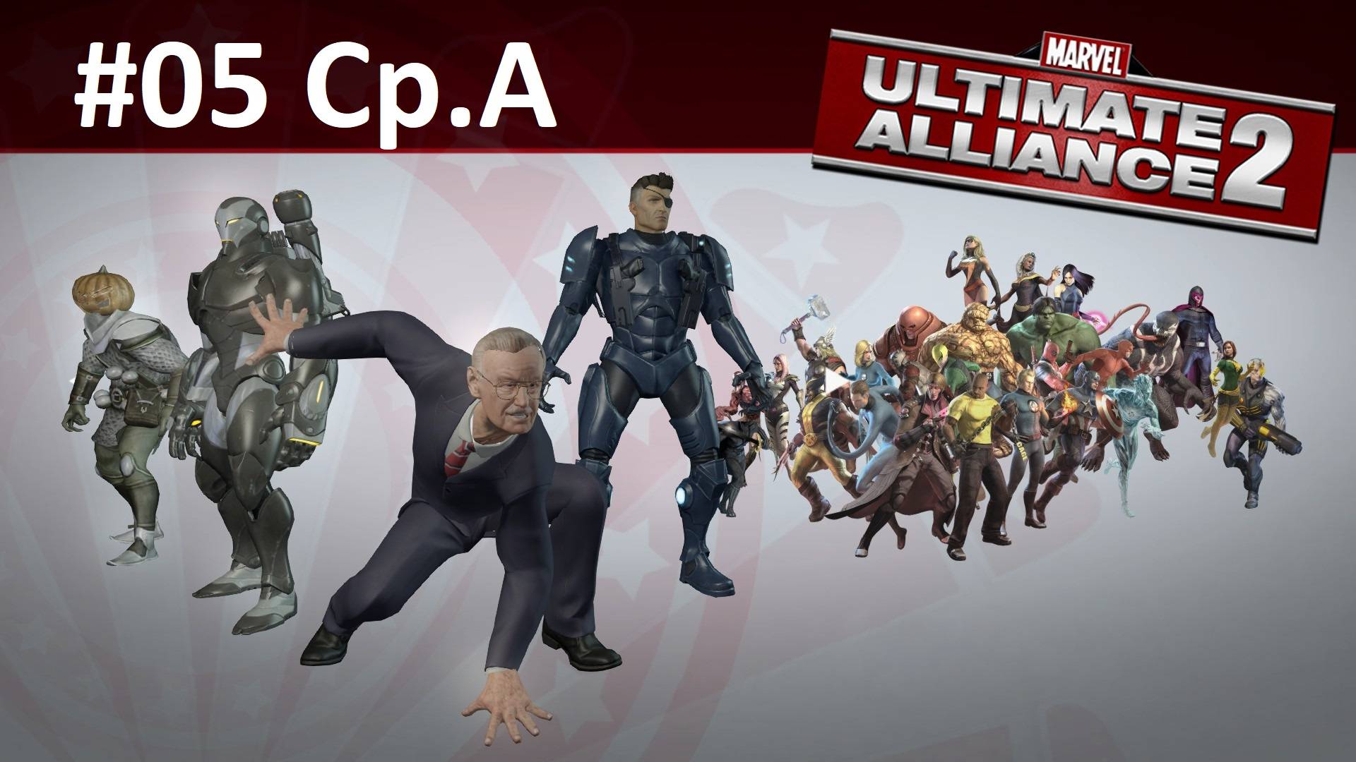 [Прохождение] Marvel Ultimate Alliance 2 - #05 Captain America