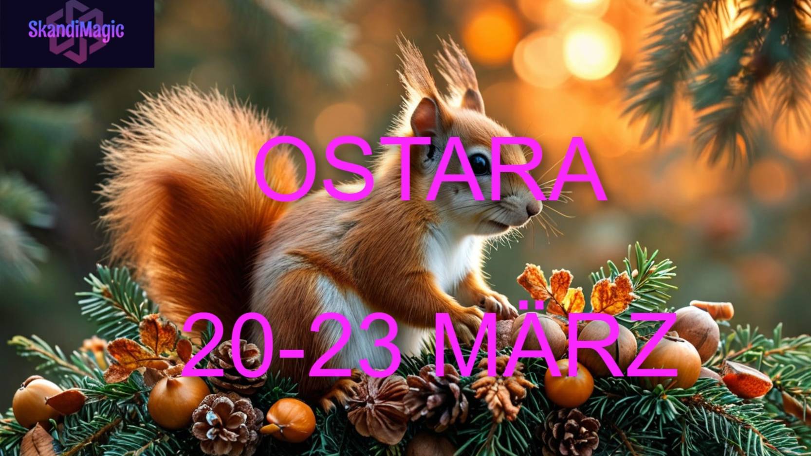 Ostara, die Göttin des Frühlings. 20-23 MÄRZ