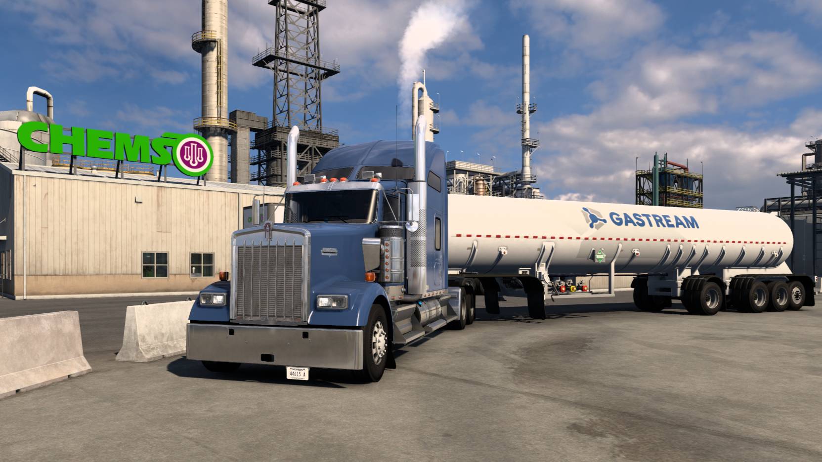 ВЕЗУ ЦИСТЕРНУ С ХИМИЕЙ в American Truck Simulator!