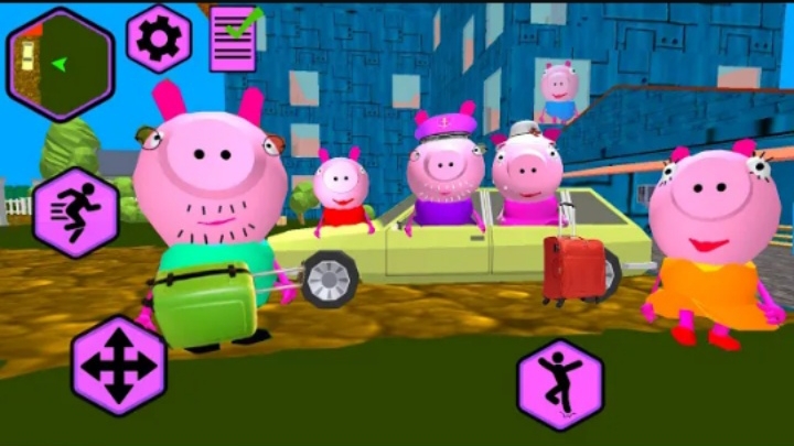 Piggy Neighbor Family Escape Gameplay Level 11 To 15
