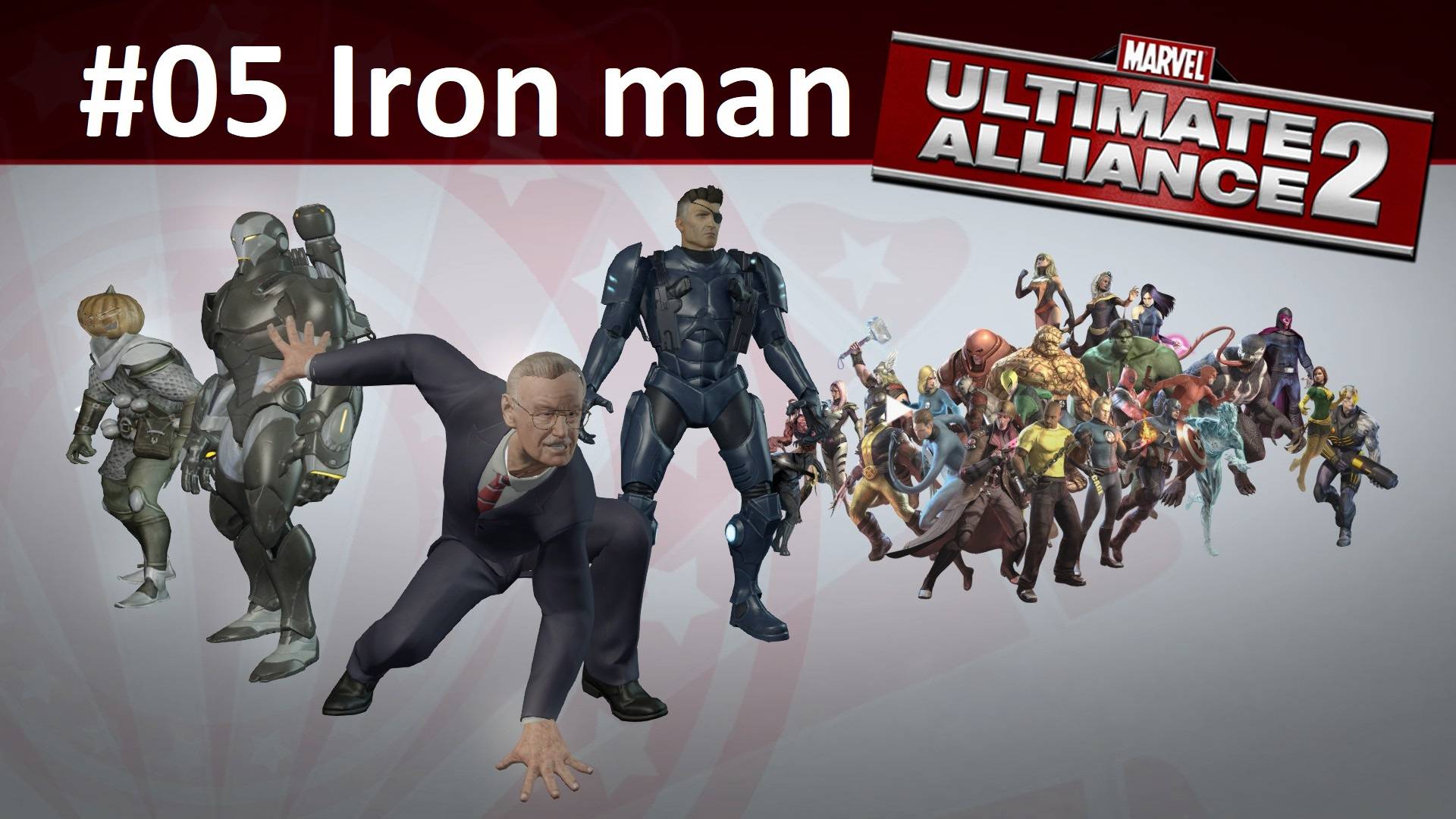 [Прохождение] Marvel Ultimate Alliance 2 - #05 Iron man