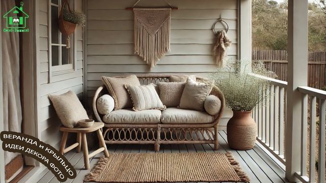Как украсить веранду и крыльцо на даче или в доме фото идеи для вдохновения 🏡 (54)