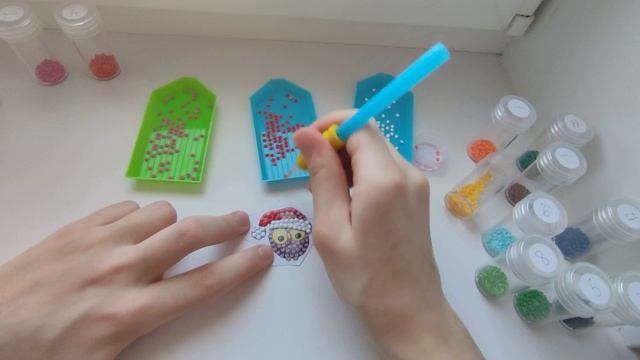 РОЗОВАЯ СОВА АЛМАЗНАЯ МОЗАИКА