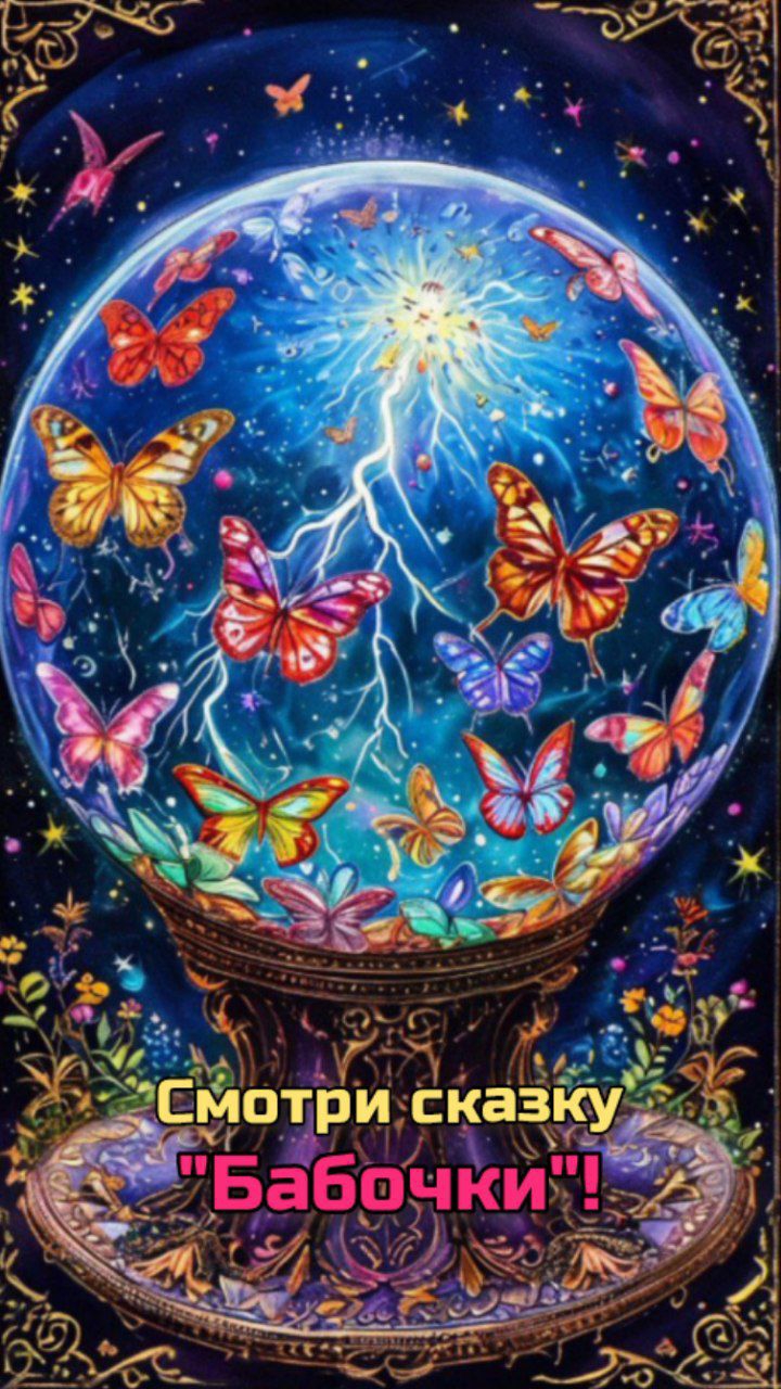 Бабочки. 🌞 Детская сказка. 🌞 Детям.