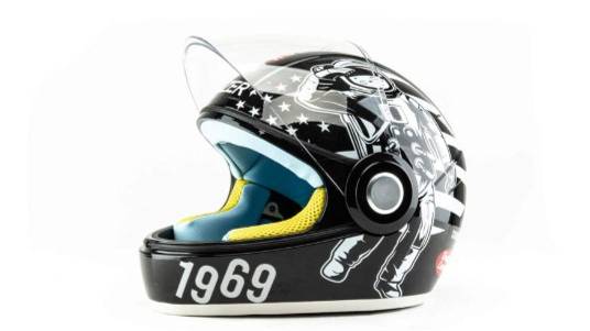 Шлем мото интеграл HIZER 109 #3 . разбор. Снимаем визор и обшивку