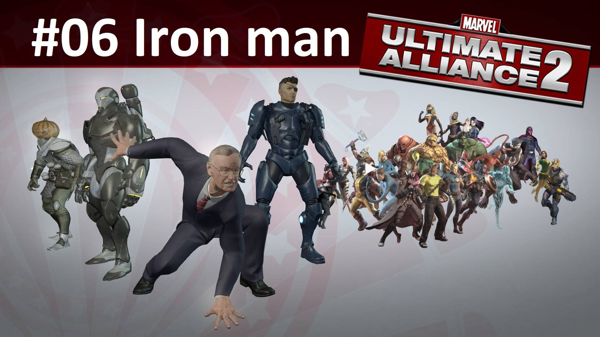 [Прохождение] Marvel Ultimate Alliance 2 - #06 Iron man
