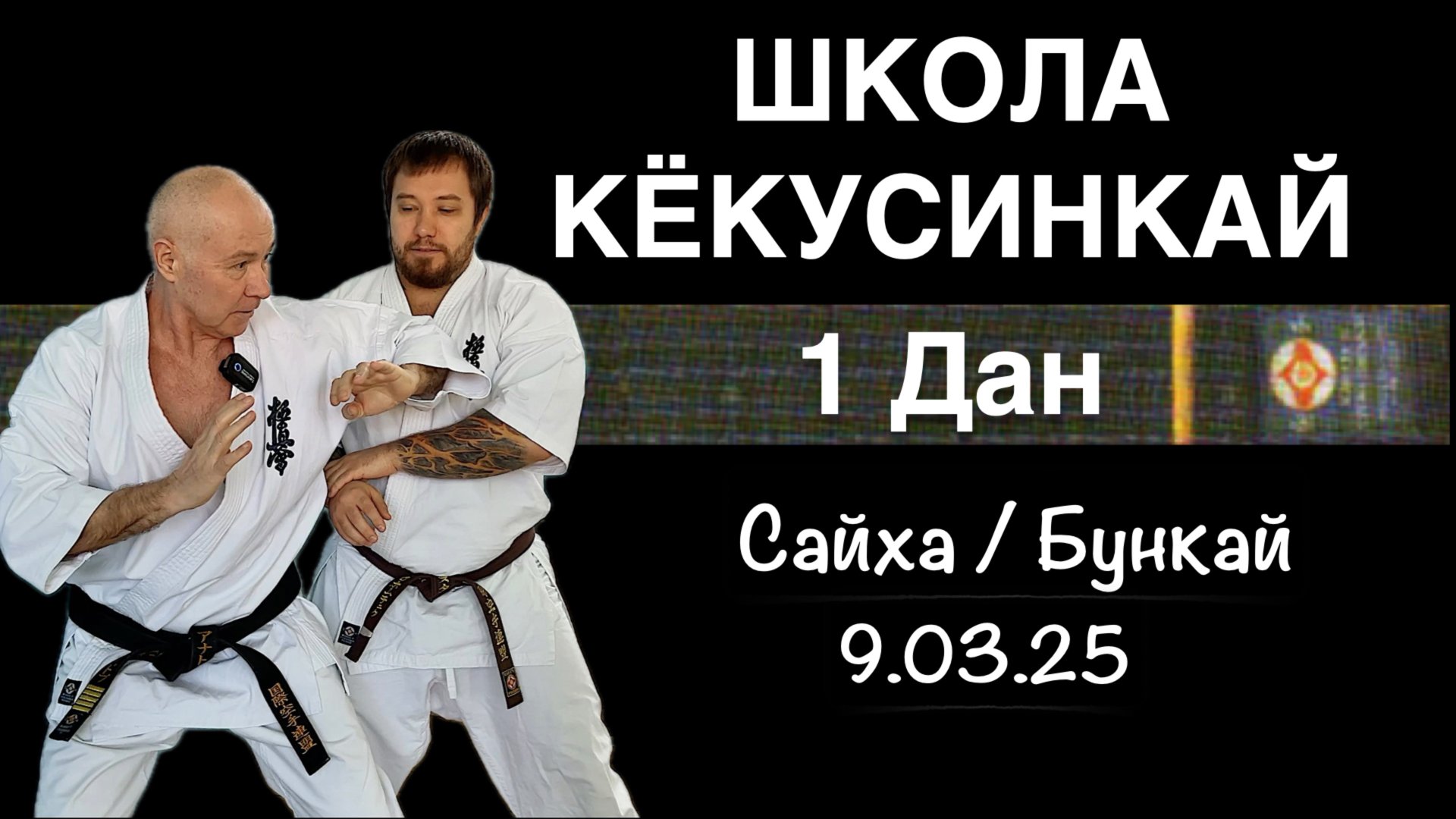 Школа Кёкусинкай / 1 й дан / Ката Сайха - Бункай