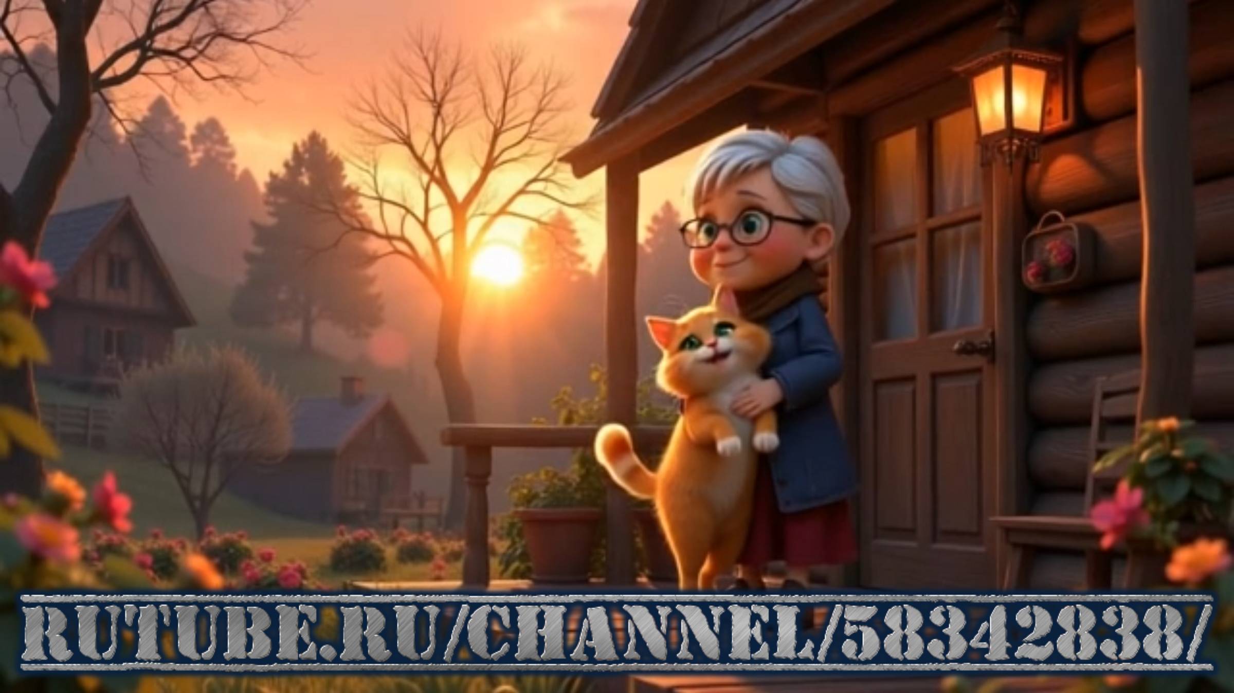 Бабушка и говорящий кот - сказка для детей