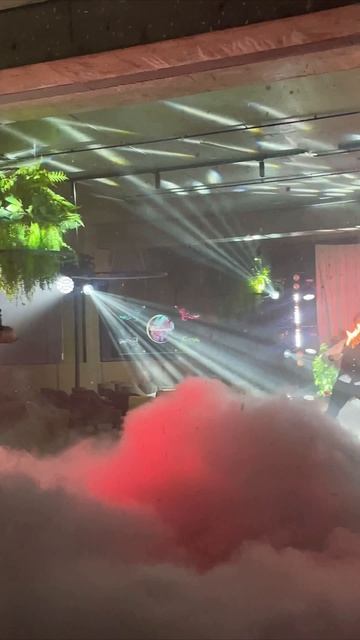 Тяжелый дым + искусственный снег на первый танец