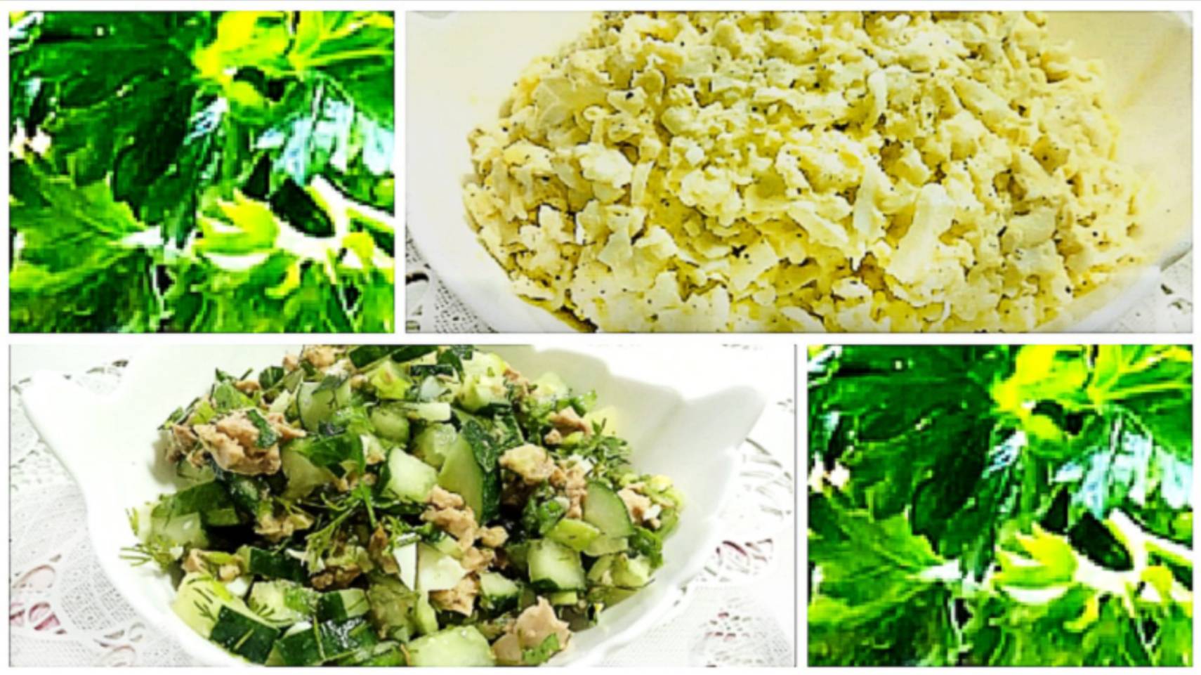 Советские салаты (два рецепта)! Блюда СССР!