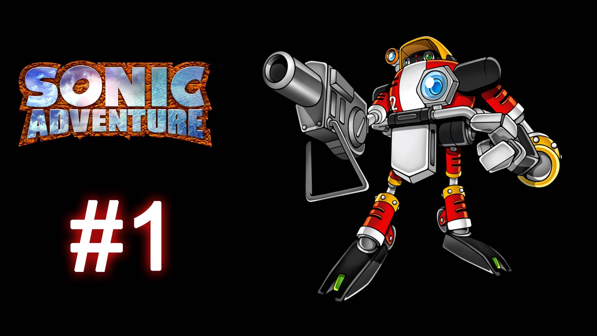 Sonic Adventure DX (2003) | Прохождение игры за E-102 Гамма (E-102 Gamma)