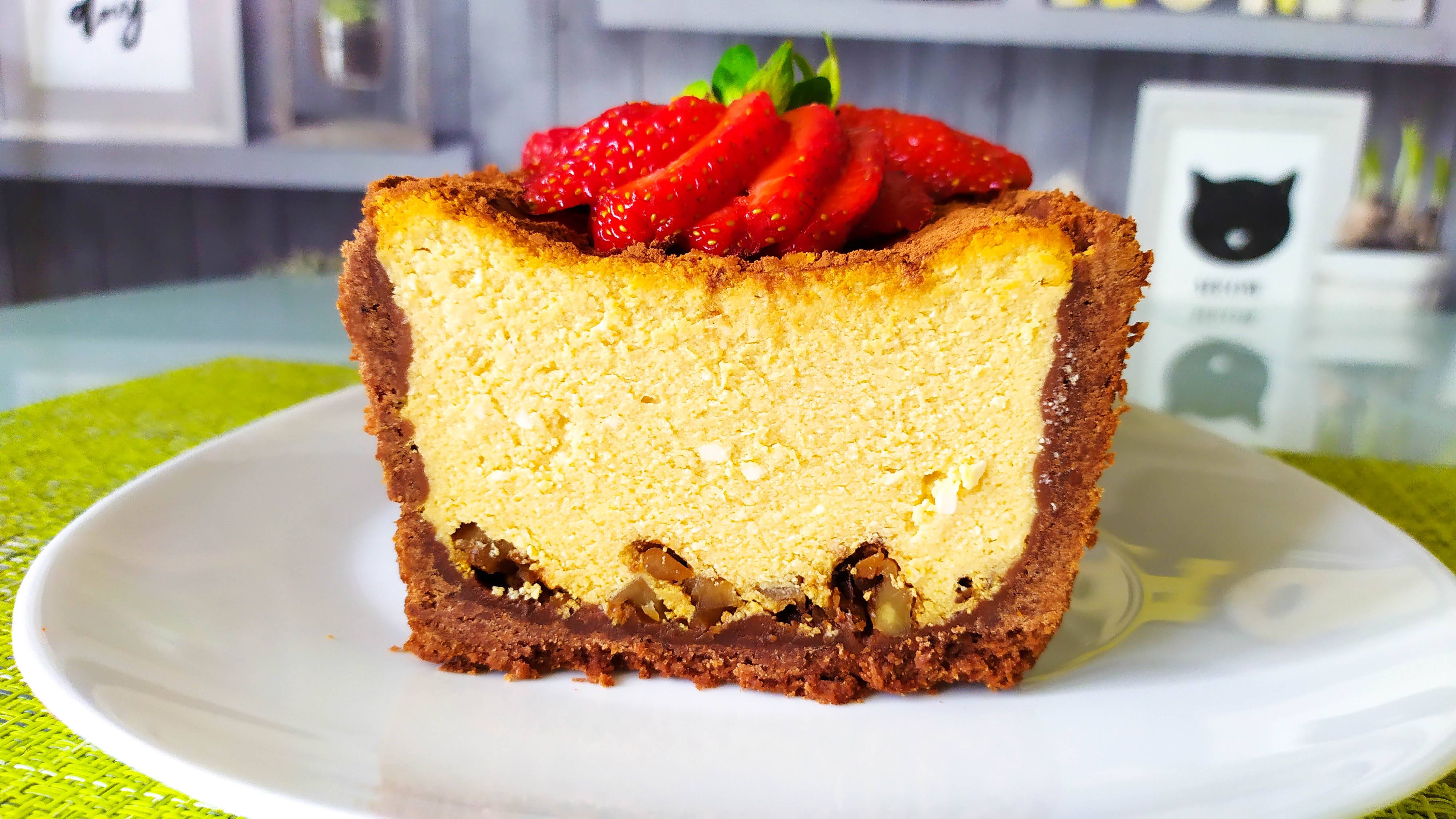 Карамельный СЫРНИК с грецкими орехами на песочном тесте | Простой ТВОРОЖНЫЙ ПИРОГ НЕЖНЕЕ ЧИЗКЕЙКА!