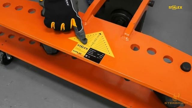 Трубогиб электрогидравлический STALEX EHPB 4D. Обзор