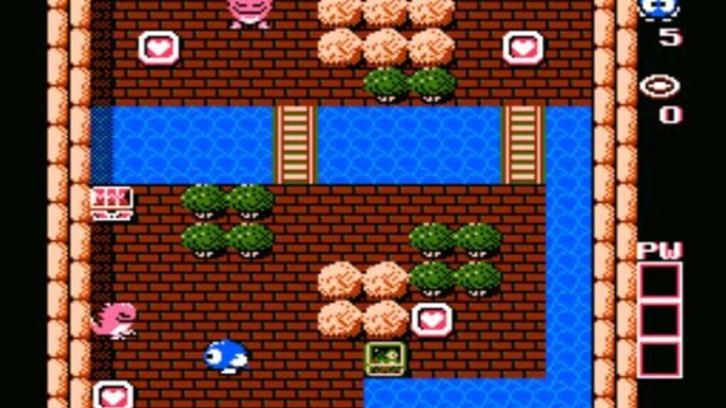 Adventures of Lolo на Денди (NES) - Полное прохождение (LongPlay) (720p, 60FPS)