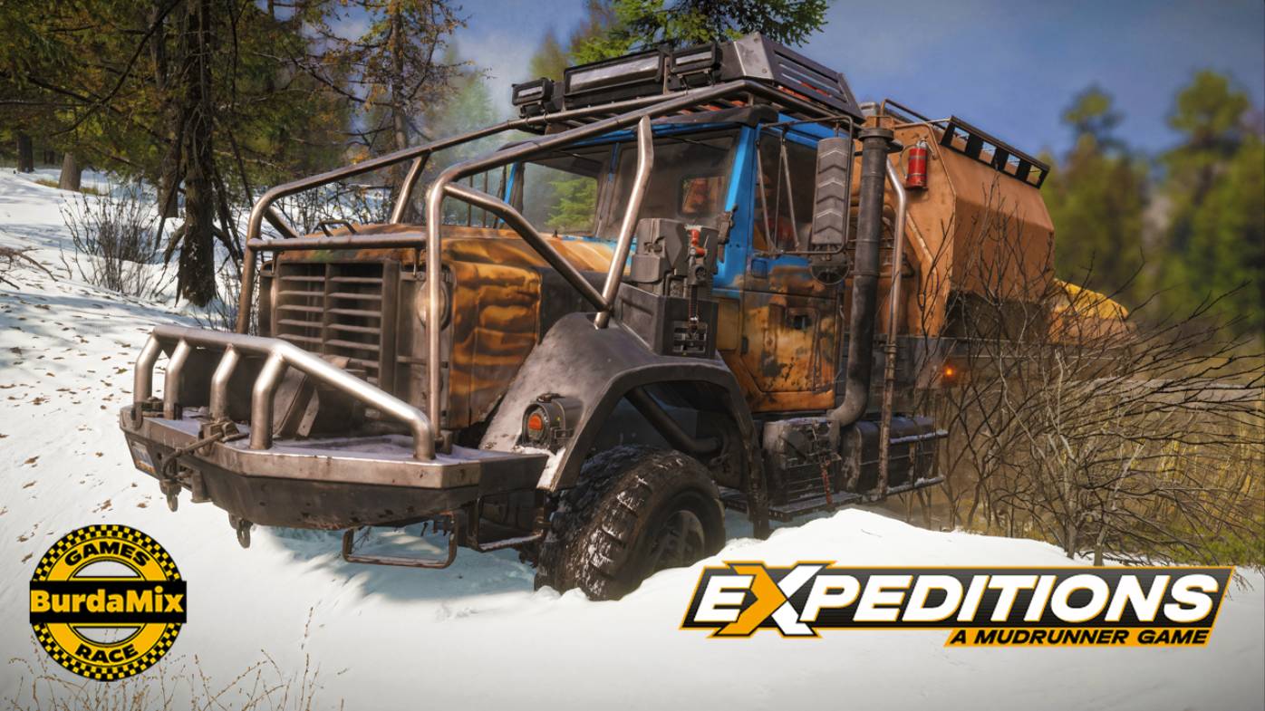 Незаконный лагерь - Восточные Бескиды ♛ Expeditions: A MudRunner Game