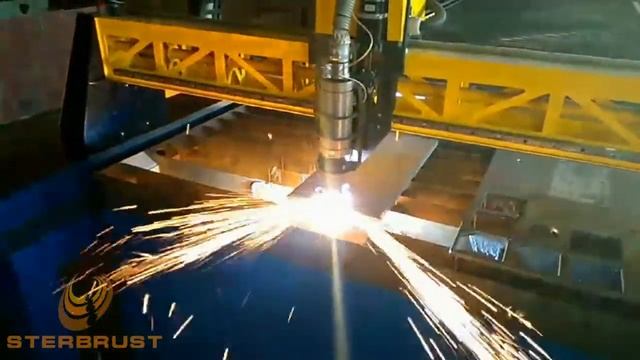 Работа на станке плазменной резки StaRP PROFF 3000