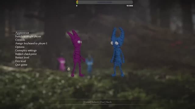 Прохождение unravel two часть 3