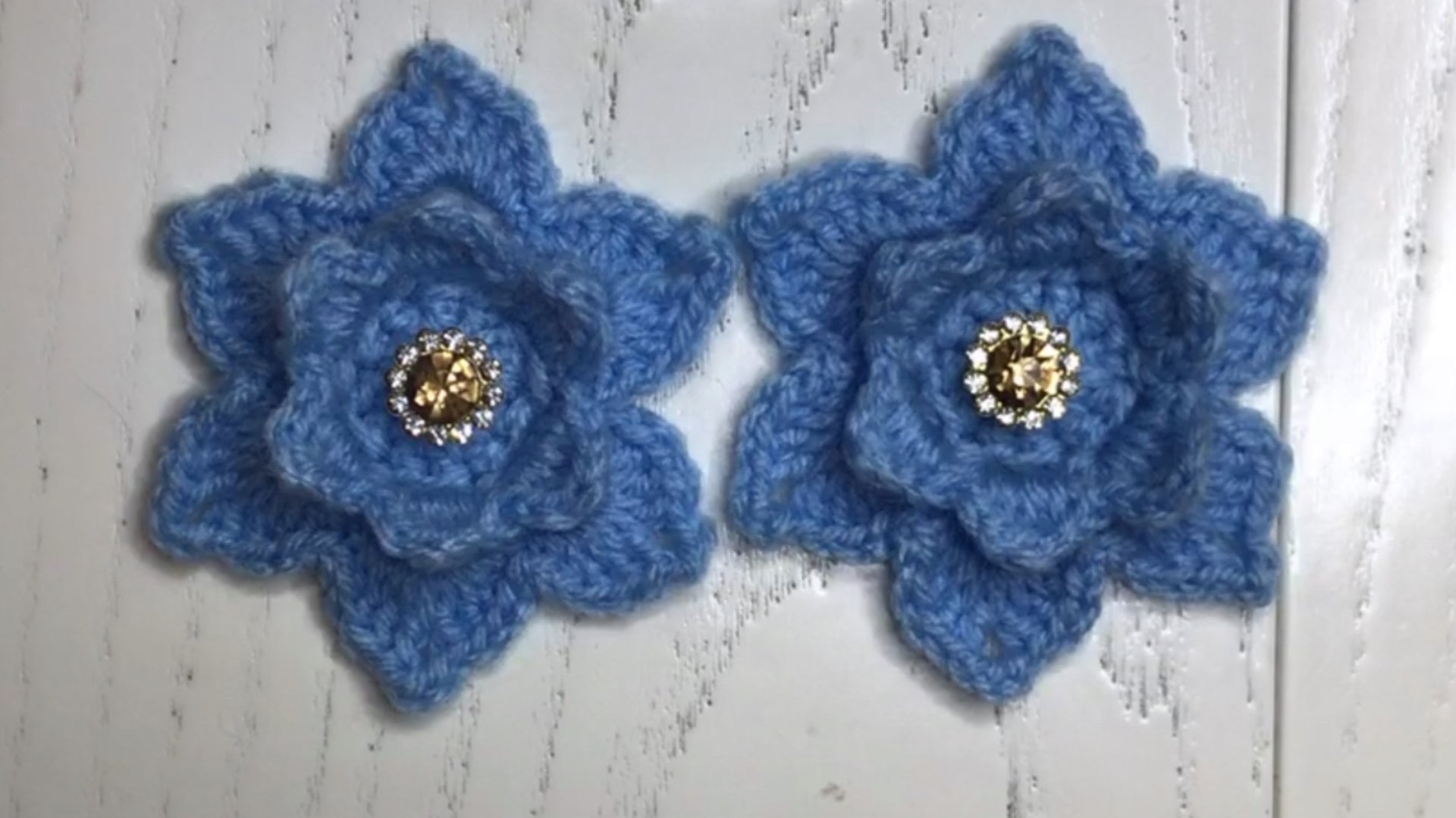 Цветок Крючком «Нежный Бутон» // Мастер Класс