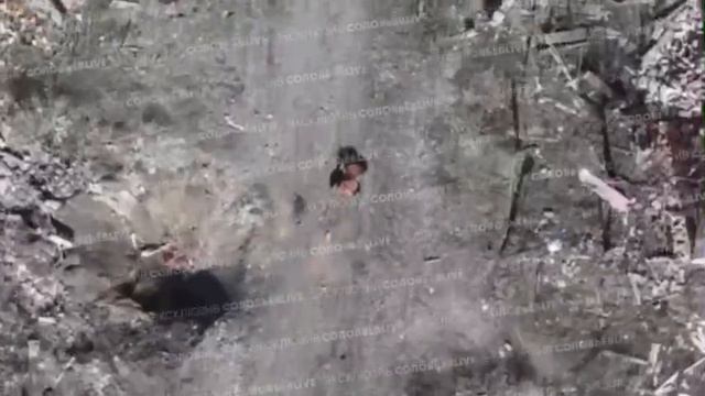 Робот-доставщик привез мины на позицию ВСУ.