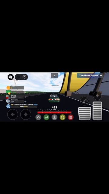 THE HUNT получил токен в car crashers 2