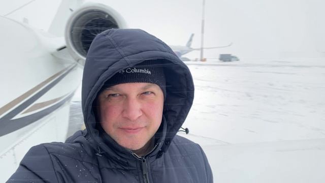 отогреваем перед полетом нашу C525-CJ2